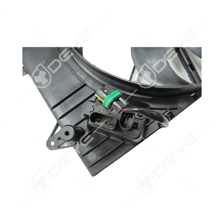 OE# 5U0121207A Auto Engine Radiator Cooling Fan Assy for VW GOL, FOX ...