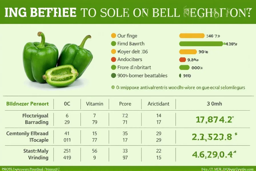 Bell Pepper Fiber Content: Verified Facts and Uses