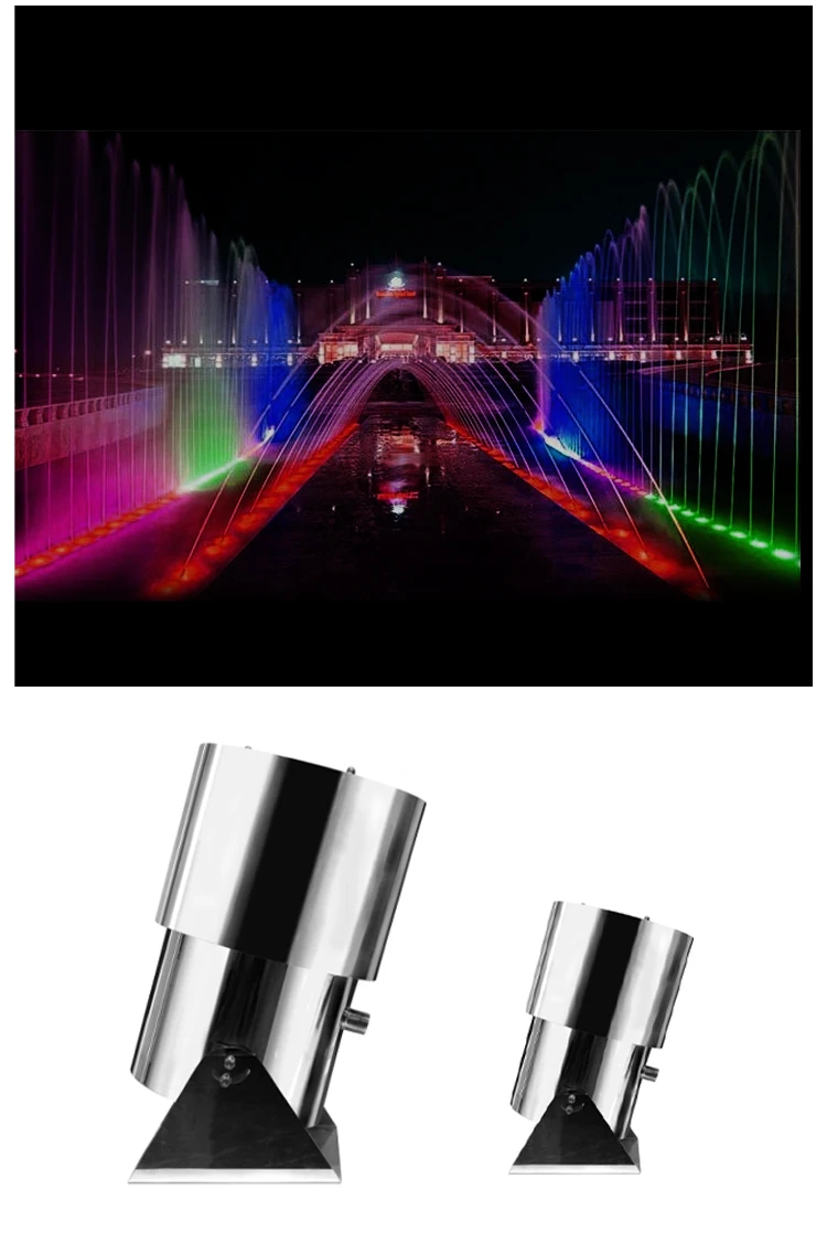 Landscape Decoration Fontana Leaping Laminar Jet Fountain