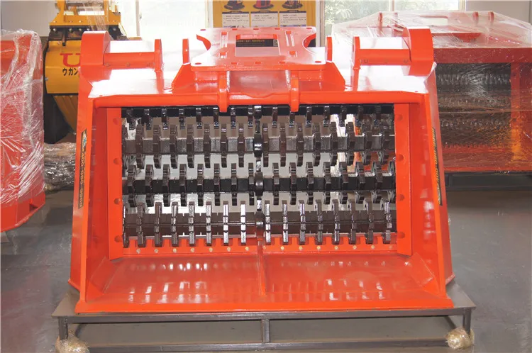 MONDE New Robi Excavator Screening Bucket Shredder Crusher