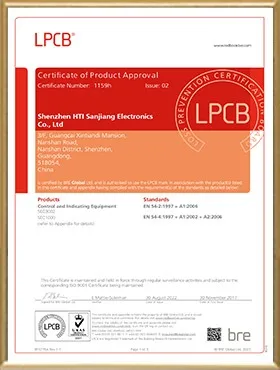 SHENZHEN HTI SANJIANG ELECTRONICS CO., LTD. - Fire alarm, Control panel