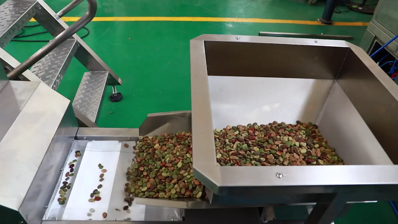 Multi-function Collecting Timing Hopper For Multihead Weigher Packaging ...