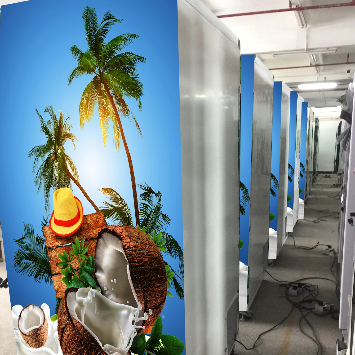 Multifunctional Indoor Commercial Robot Arm - Coconut Vending Machine