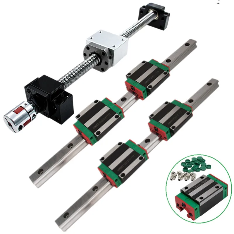 4 Axis Cnc Router Parts Kit With Hiwin Linear Guide Rails Hgr20 And ...