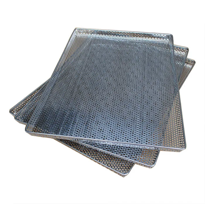 Customized Stainless Steel 304 Perforated Sheet Pan Baking Tray Oven ...