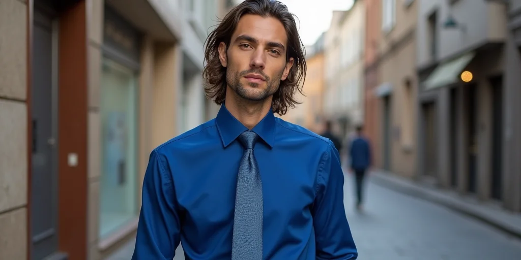 Blue Shirt Tie Combination – Stylish 2025 Trends on Alibaba.com