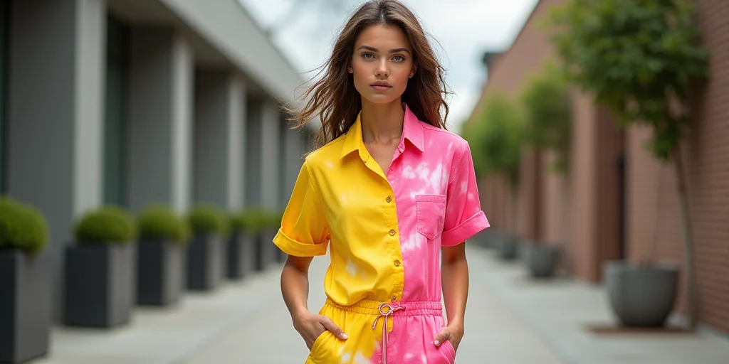 Yellow And Pink Tie Dye – Vibrant 2025 Fashion Trends on Alibaba.com