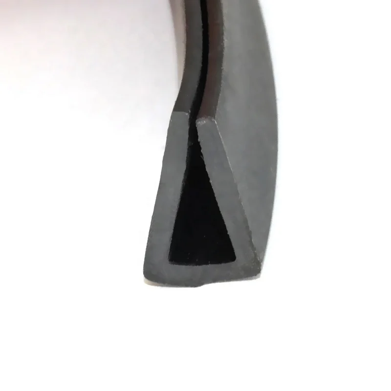 Black Flexible U Channel Rubber Sealing Trim Strip For Car Truck Door ...