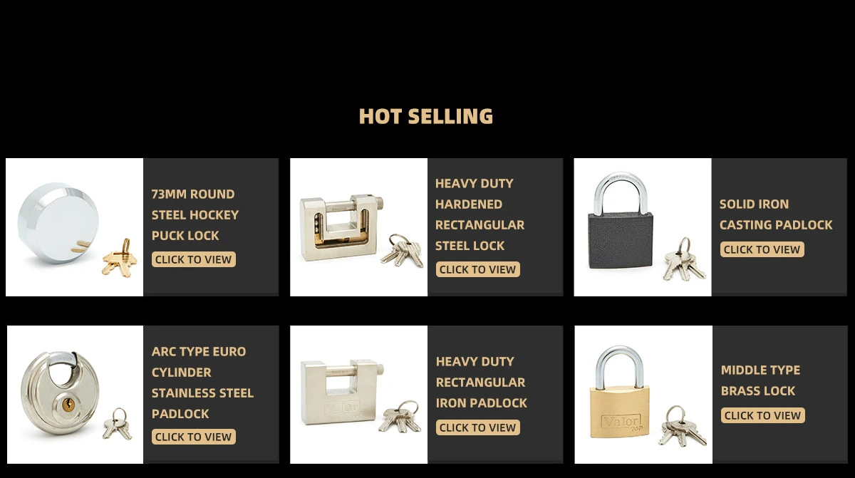 Pujiang Valor Lock Co., Ltd. - Steel pPadlock, Brass Padlock