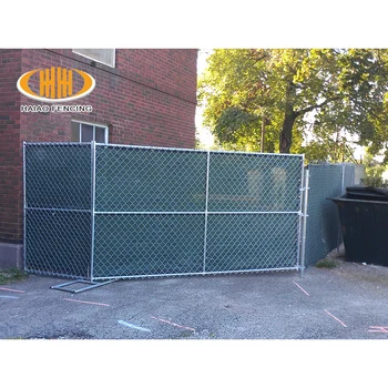 6x10 Movable Chain Link Mesh Temporary Fence Panels - Buy Movable Metal ...