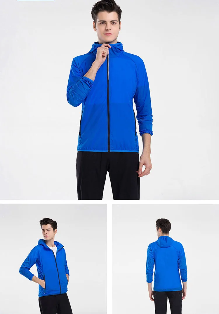Wholesale Men And Women Uv Protection Waterproof Reflective Running ...