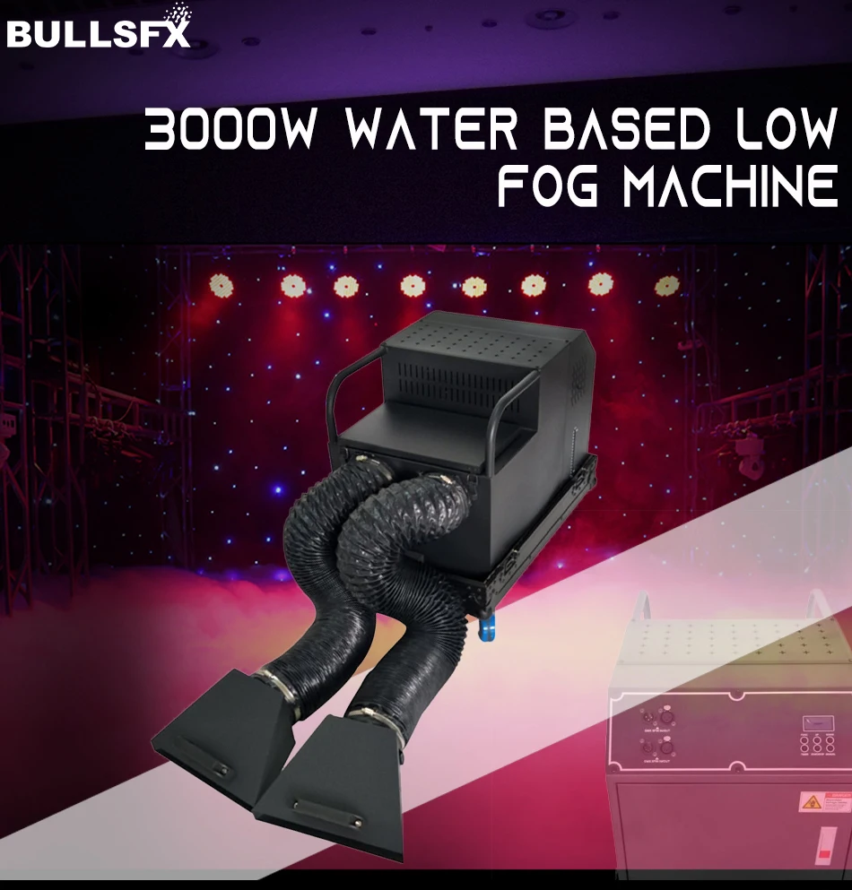 3000w Water Based Low Fog Machine Stage Equipment Smoke Machine - Buy ...