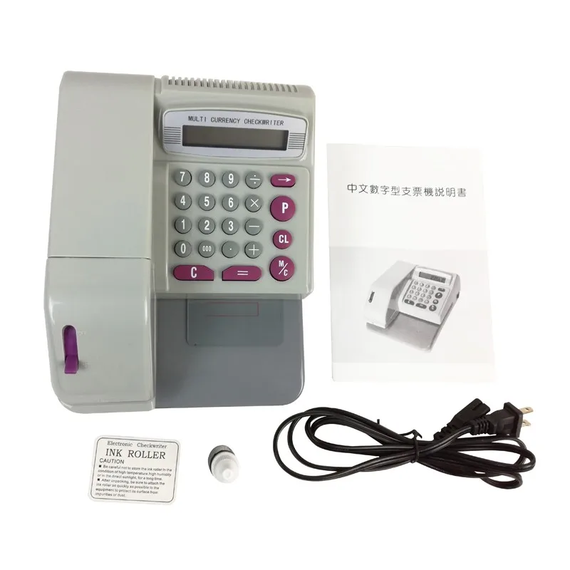 110V/220V Check Writer - Efficient Cheque Printing Machine