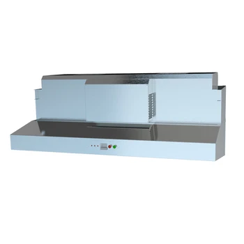 Commercial Kitchen Smoke Extractor Hood With Electrostatic Precipitator ...