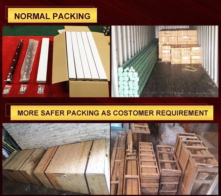 Simple Stainless Steel Glass Parapet Wall Post Modern Glass Railing