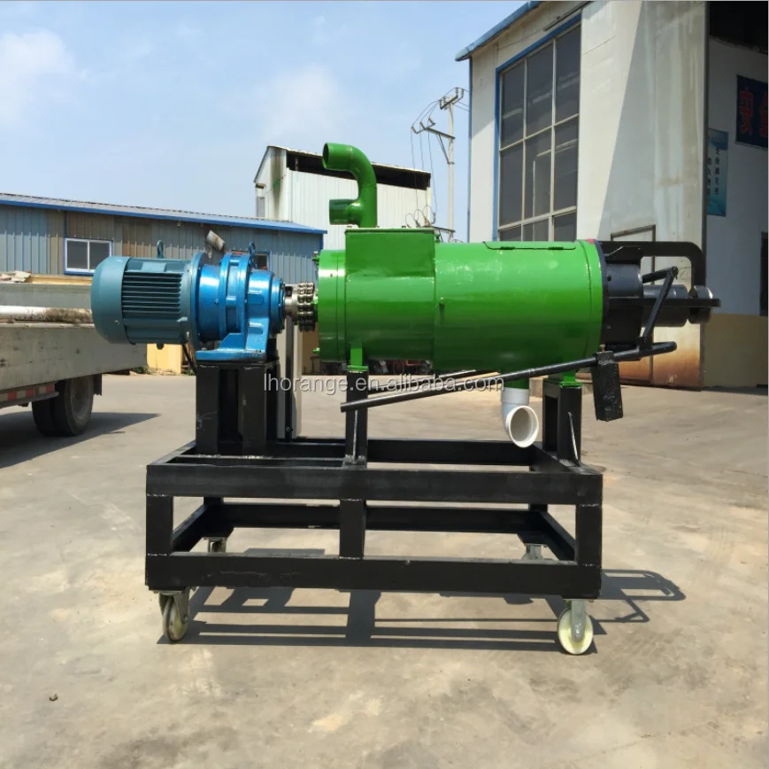 Poultry Animal Pig Cow Chicken Wet Dung Manure Squeezing Dewatering ...