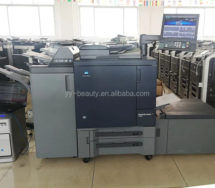 Used Konica Minolta Bizhub C1070 C1060 Digital Printer | High Speed ...
