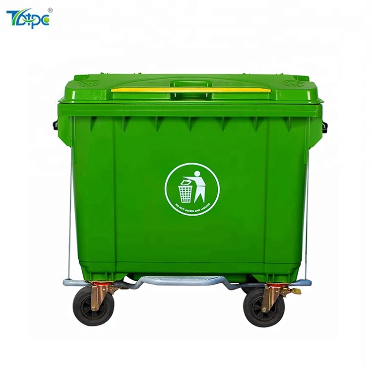 Durable Plastic Wheelie Containers - Ideal for Waste Management