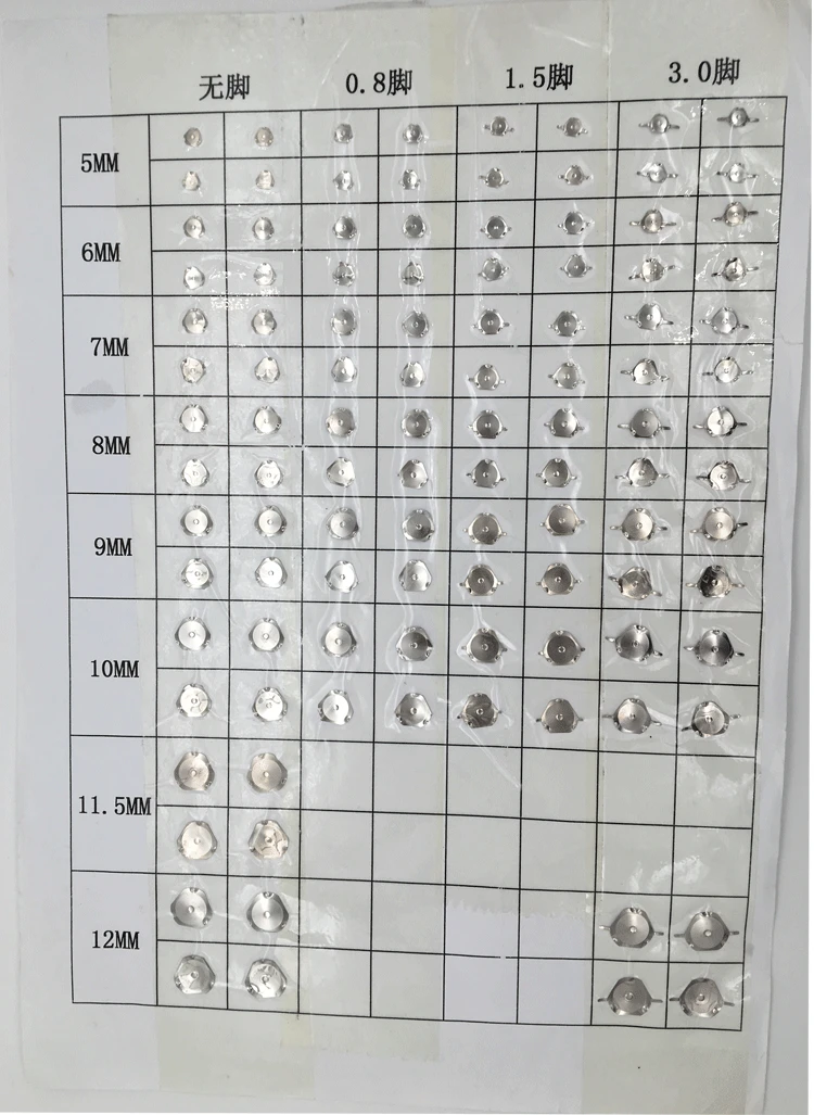 3-leg Tactile Dome Switch With Dimple Dome Button In Different Force ...