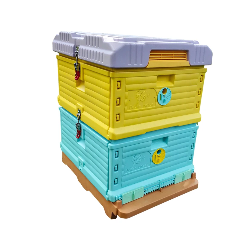 Plastic Bee Hives Double Layers Langstroth Beehive Plastic Langstroth ...
