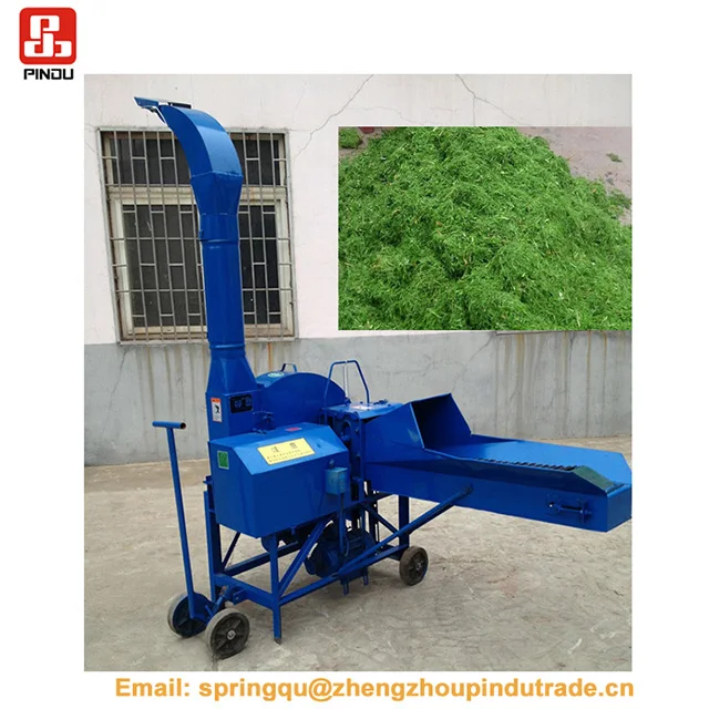 Portable rice straw grass ensilage cutter cutting machine price for hot ...