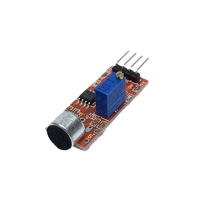 Ky-037 Voice Sound Detection Sensor Module 4 Pin High Sensitivity 3mm Microphone Transmitter ...
