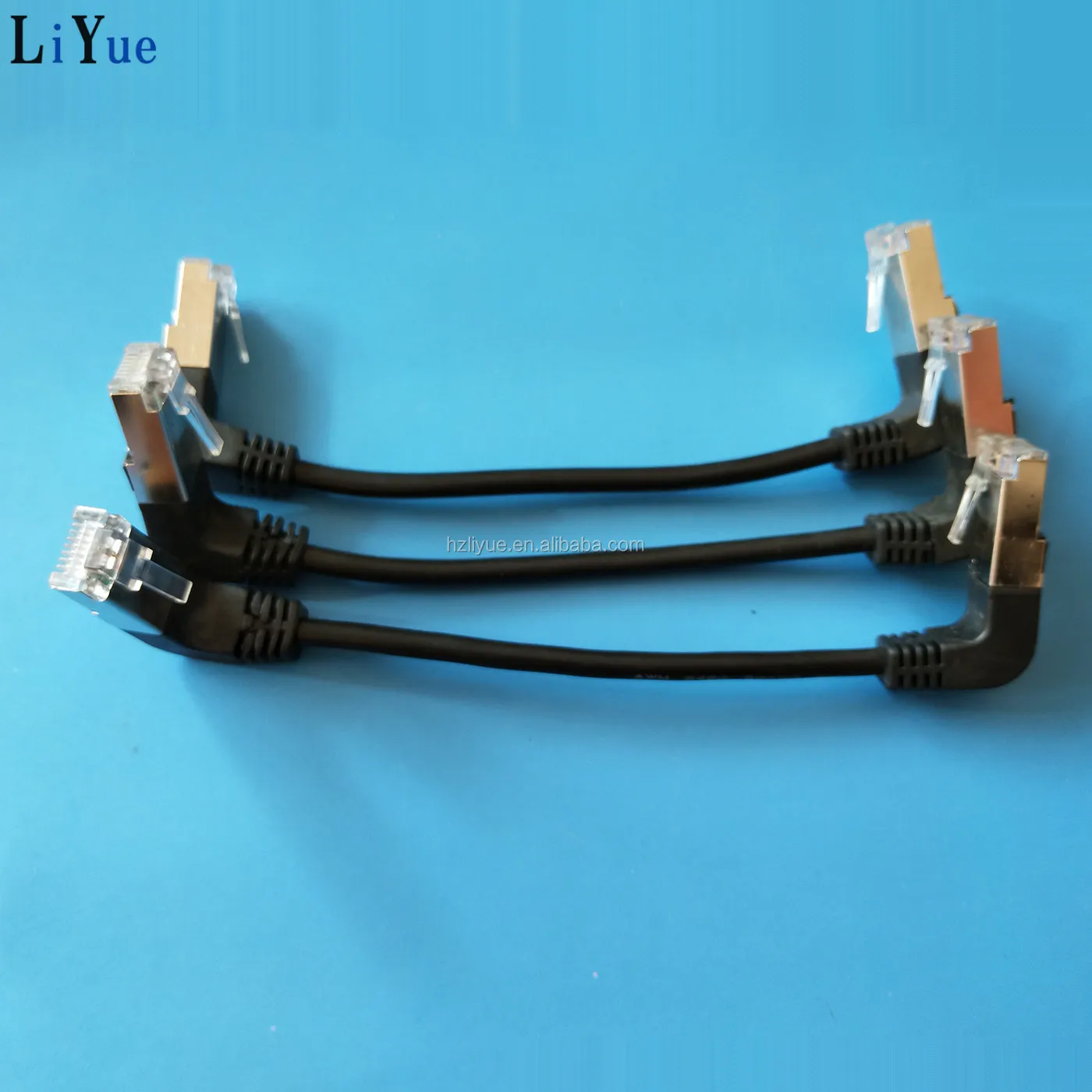 Rj45 90 Degree Cat5 Cable Male To Male Ethernet Lan Network Cable - Buy ...