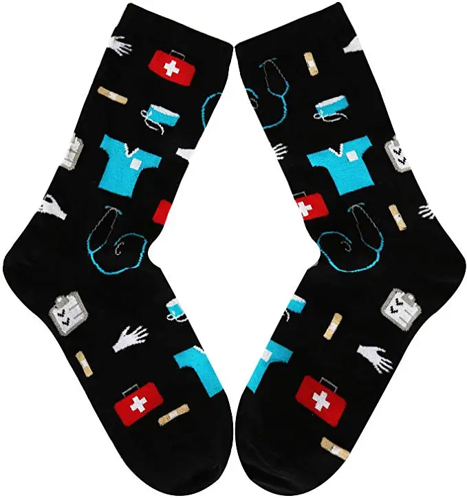 2023 Hospital Funny Occupation Med Socks - Buy Funny Occupation Socks ...