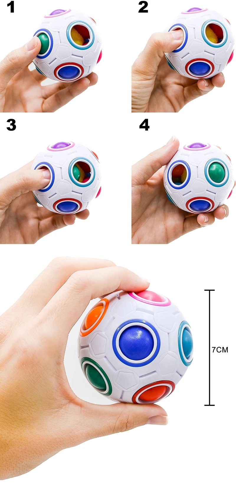 8 Pieces Small Kids Anti Stress Handheld Sensory Fidget Toy Set - Buy ...