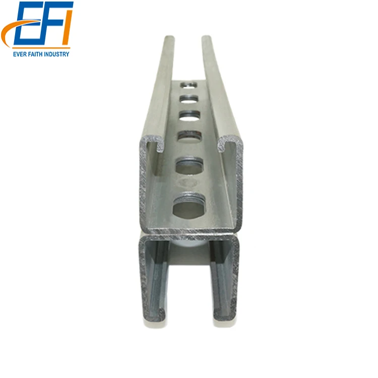 China Factory Galvanized Steel Double C Channel Purlin H Beam Steel ...