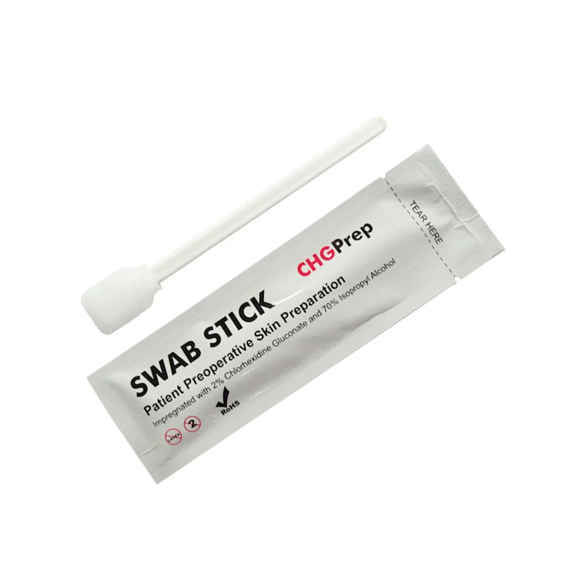 Medical Disposable Swab 2% Chlorhexidine Gluconate And 70% Chg ...