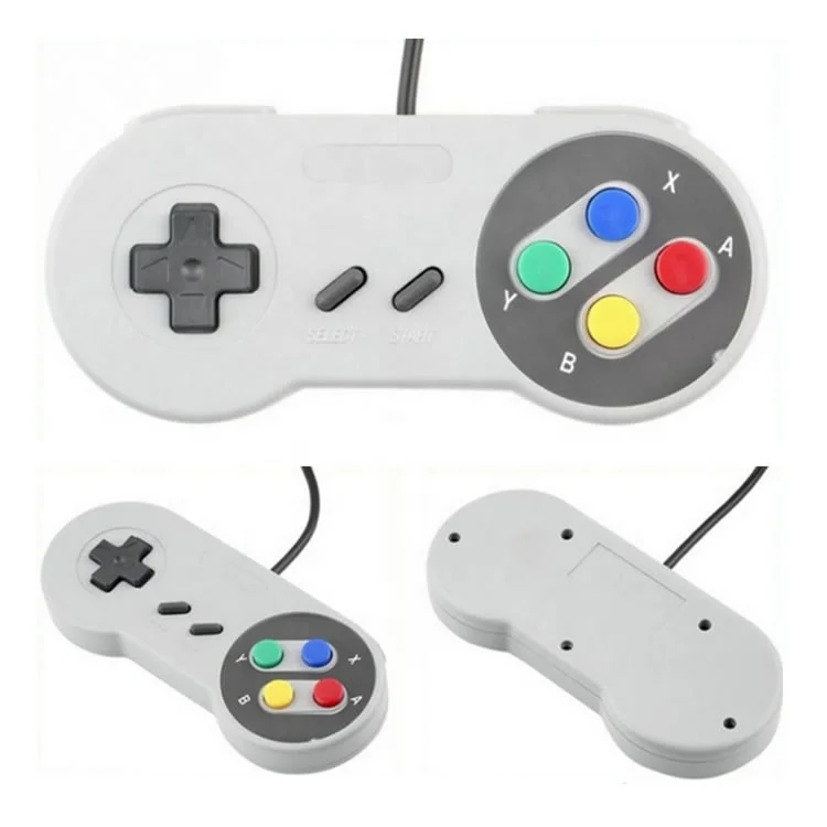 Retro USB Controller - Nintendo SNES Gamepad for PC & Mac