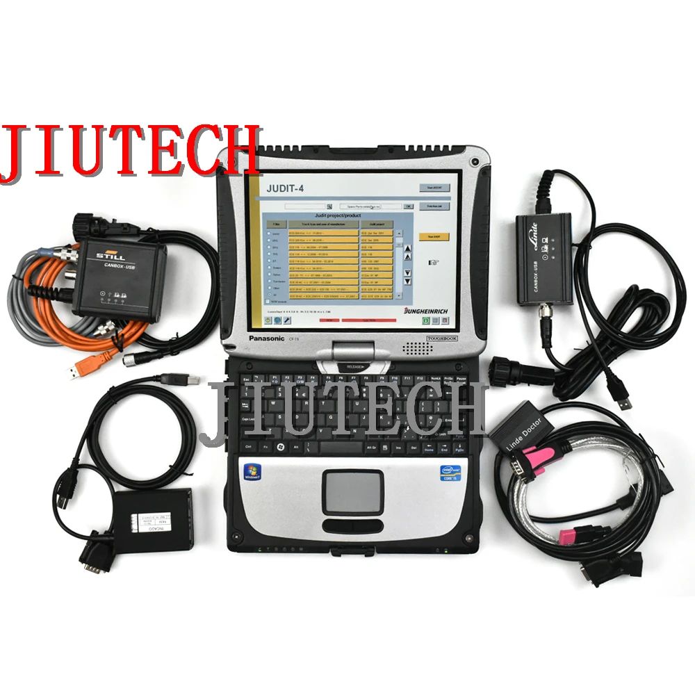 Laptop Diagnostic Tool For Still & Linde Forklifts - Canbox 50983605400 ...