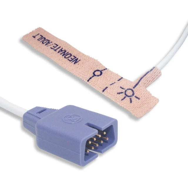 Nellcor Oximax Disposable Neonate Adult Probe Non Adhesive Foam Spo2 ...
