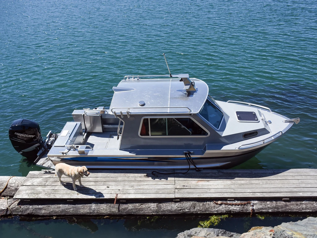 24ft Welded Heavy Duty Aluminum Fishing Boat - Kinocean