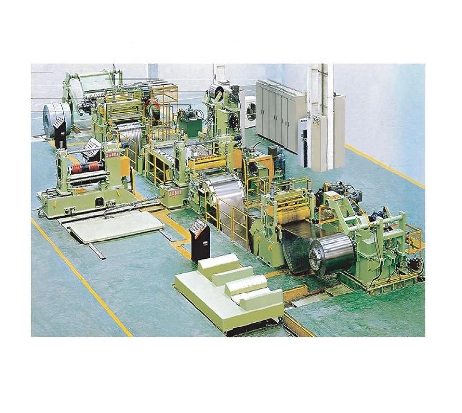 Steel Coil Slitter Machine Line Include Uncoiler Levelling Slitting ...
