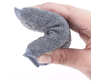 Stainless Steel Wire Mesh Sponge Scrubber for Dishes