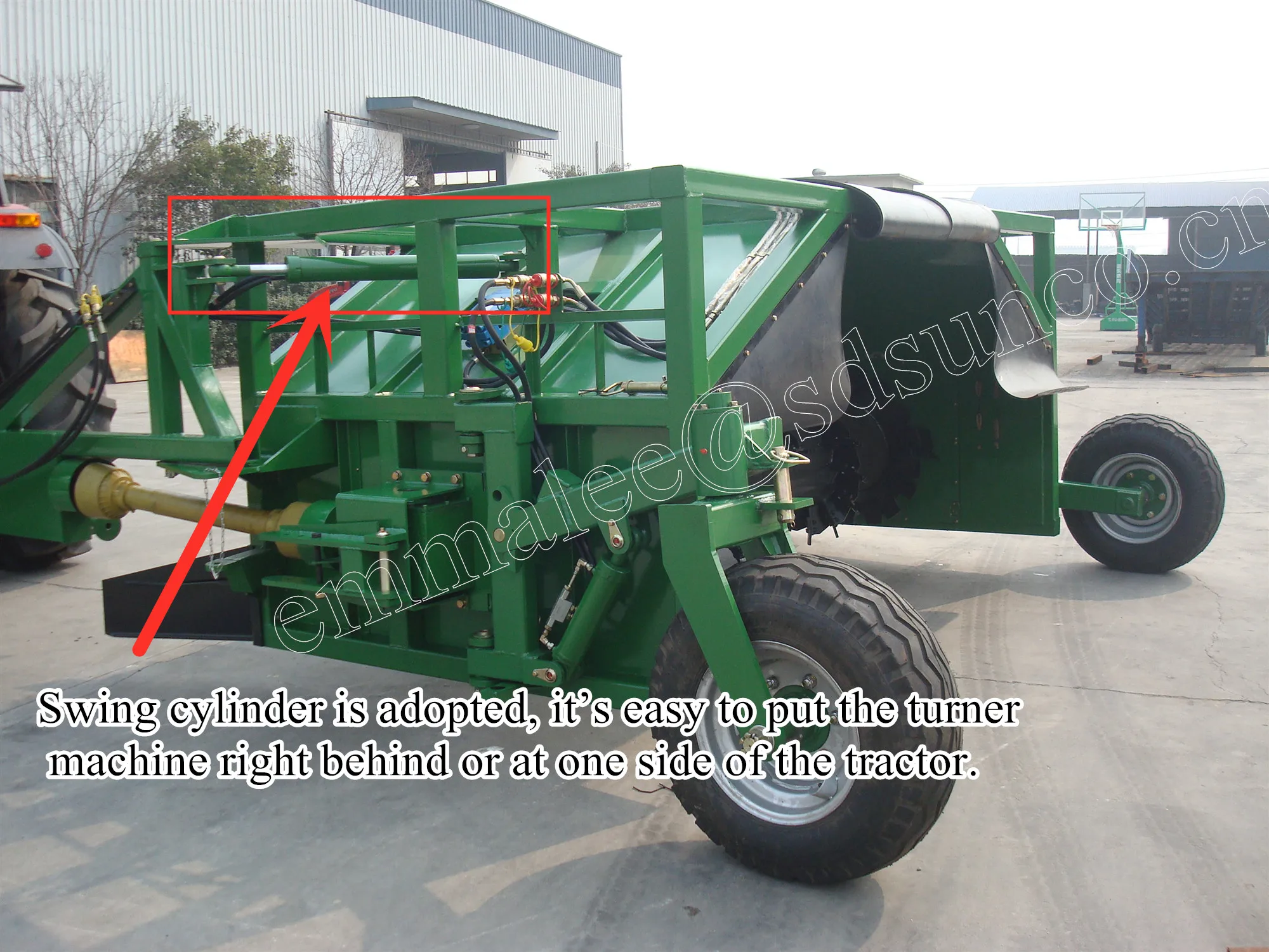 Compost Turner Machine/ Organic Windrow Turner - Buy Compost Turner ...