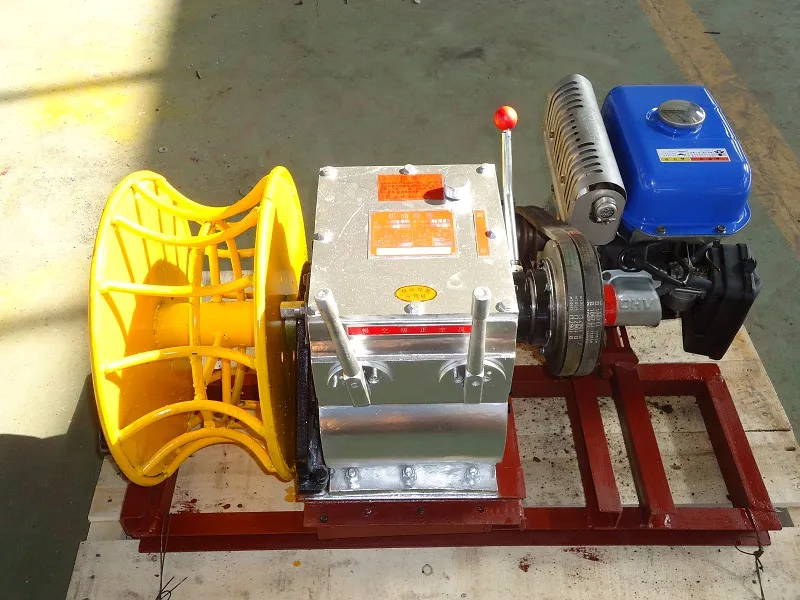 3T 5T 8T Gasoline Diesel Electric Power Wire Rope Cable Pulling Engine ...