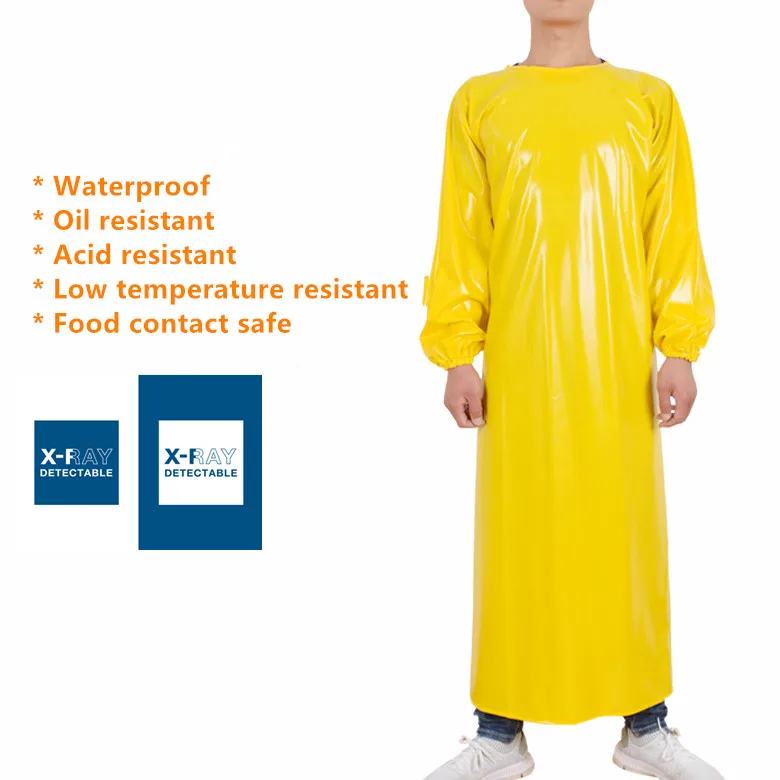 Factory Welding Waterproof Full Body Bib Gown Long Sleeve Apron - Buy ...