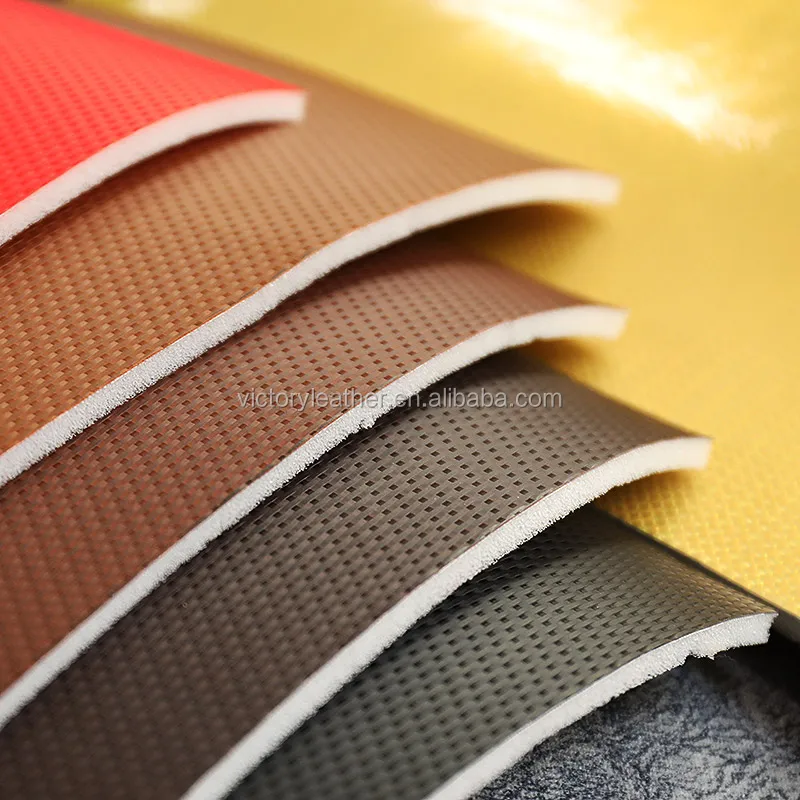 Perforated PVC Synthetic Leather for Automotive Upholstery