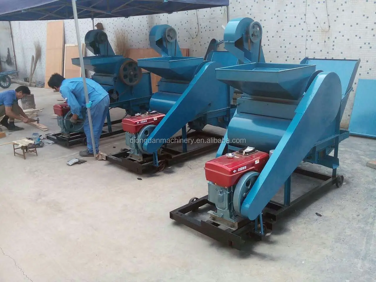 Efficient Castor Bean Seed Dehuller - Low Energy Consumption