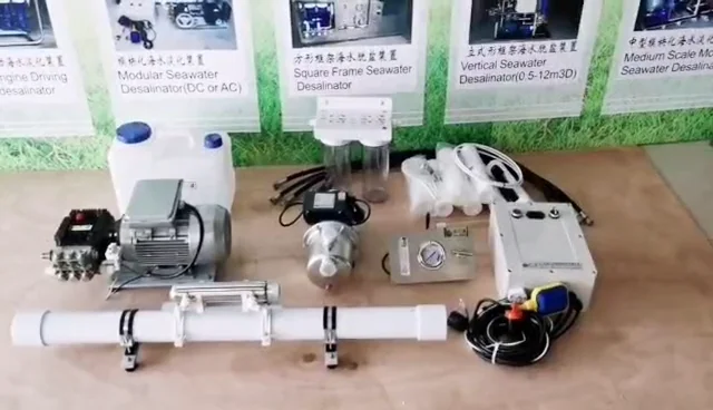 Small Mobile Seawater Desalination Machine For Yacht/treatment/system ...