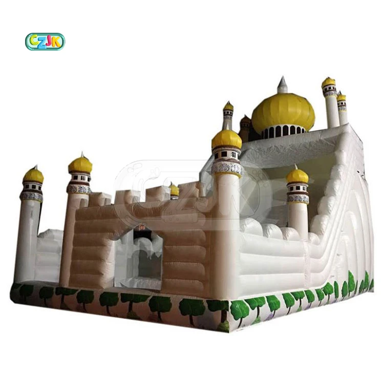 Moonwalk Inflatable Bouncer Jumping Bouncy Castle Jumper Mosque Bounce ...
