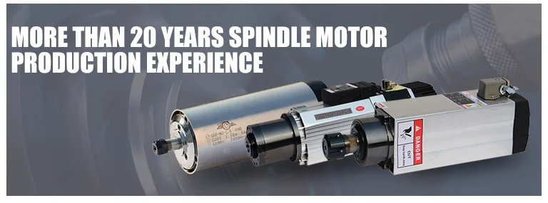 6KW CNC Air Spindle ER32 - 18000 RPM for Precision Cutting