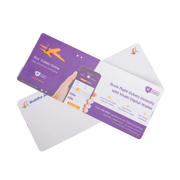 Wholesale Qatar Airways Boarding Pass Samples - Thermal Paper