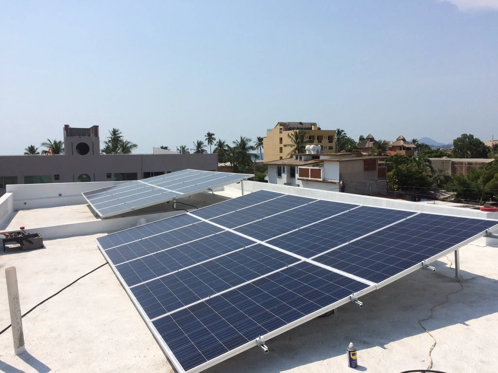 Sunpal Aluminium Solar Panel Mounting Structure for Flat Roof Install Use