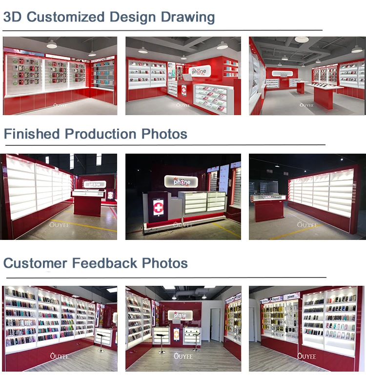Mobile Shop Counters & Display Racks for Cell Phone Accessories ...
