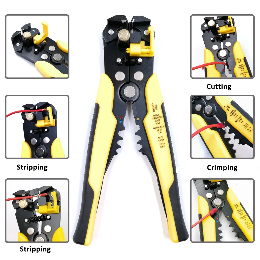 Manual Cable Wire Stripper Hs-056 Insulation Layer Removed Stripper ...
