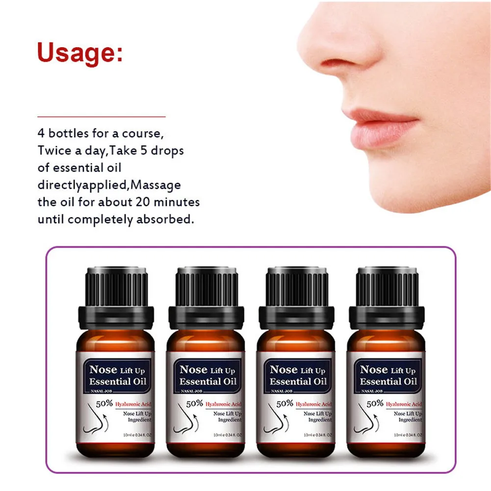 Top Quality Beauty Nose Shape Nose Lifting Up Essential Oil Tightening ...